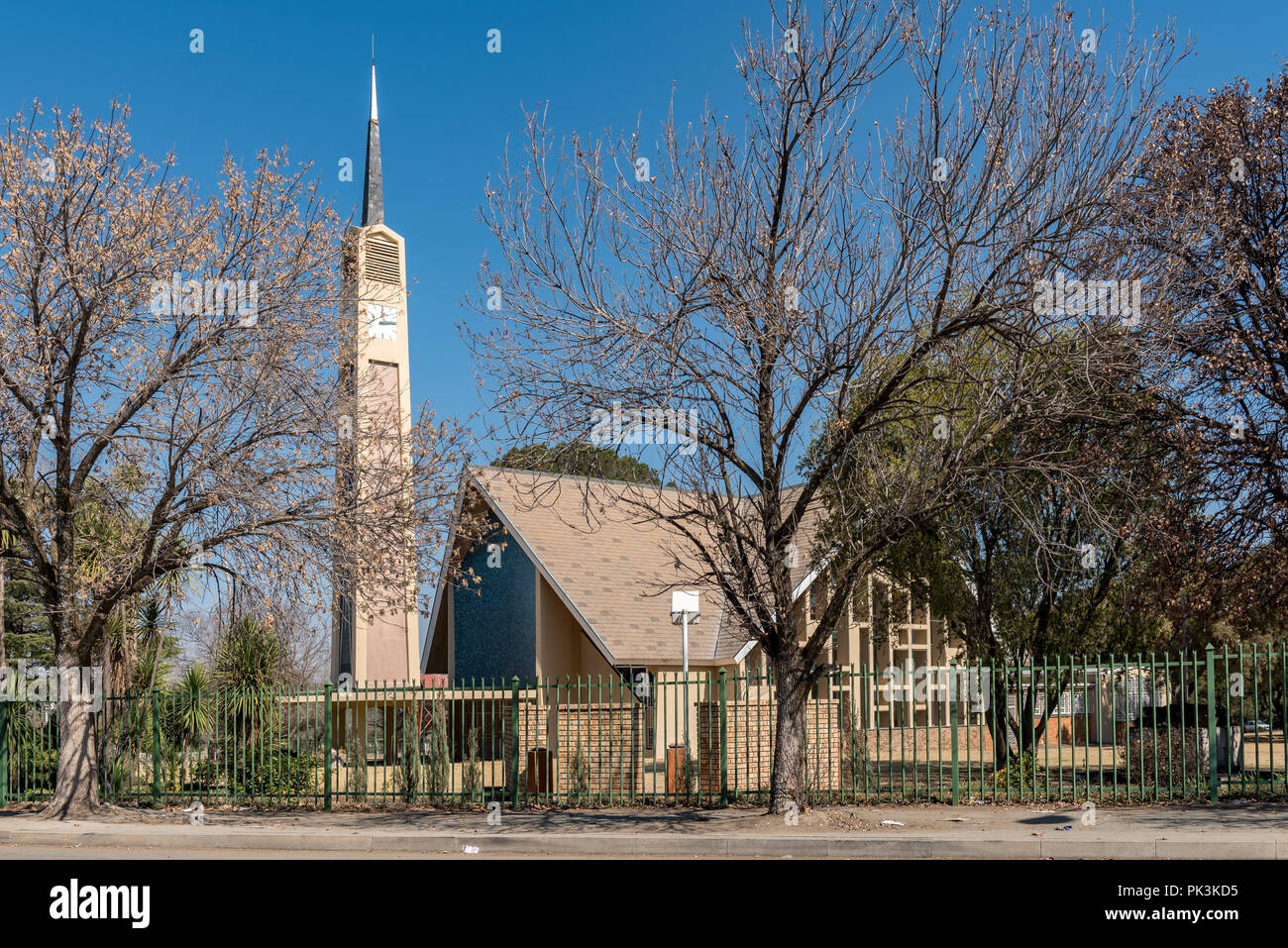 KOPPIES, SOUTH AFRICA, JULY 30, 2018: The Dutch Reformed Church in ...