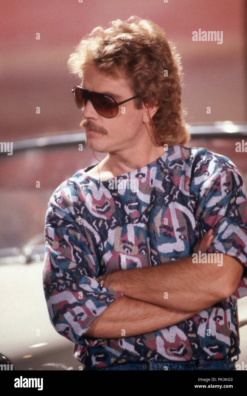 Schlagzeuger Frank Beard von ZZ Top, amerikanische Rockband, bei einem ...