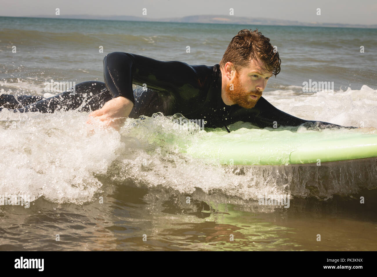 Surfing surfer on wave hi-res stock photography and images - Alamy