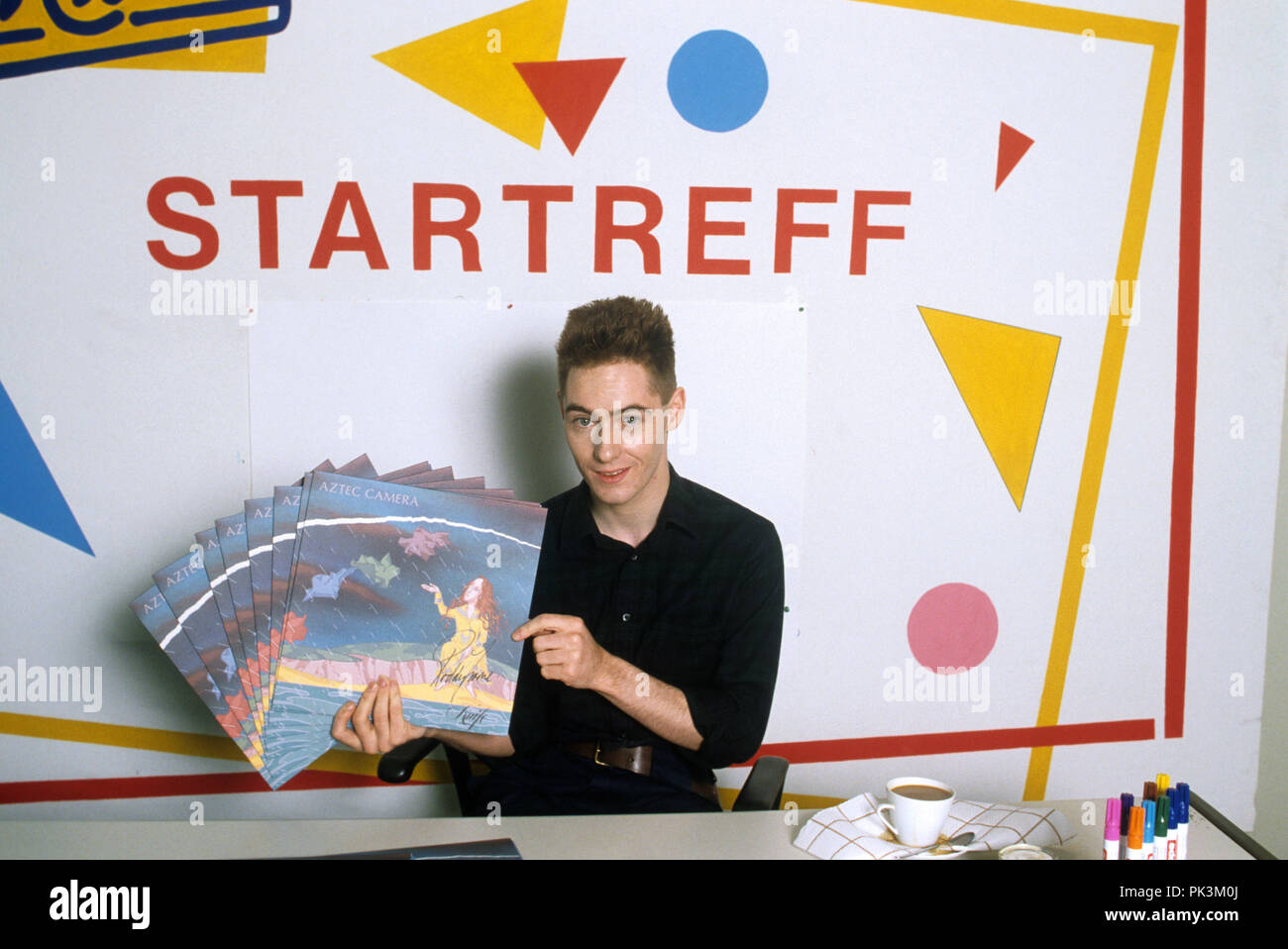 Roddy Frame (Aztec Camera) on 30.10.1984 in München / Munich. | usage ...