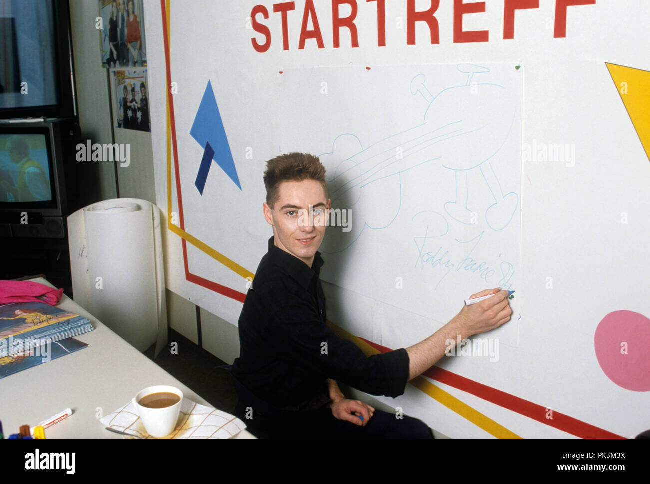 Roddy Frame (Aztec Camera) on 30.10.1984 in München / Munich. | usage ...