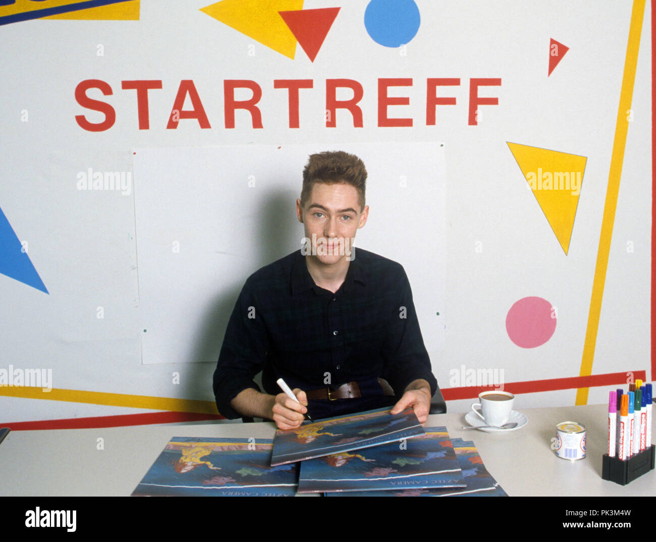 Roddy Frame (Aztec Camera) on 30.10.1984 in München / Munich. | usage ...