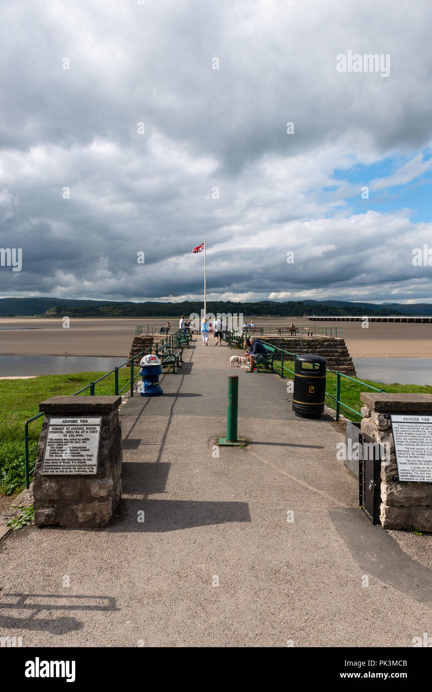 Estuary River Kent Arnside Cumbria High Resolution Stock Photography ...