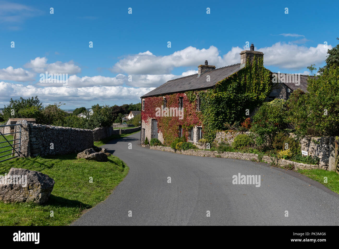 Far Arnside on the borders of Cumbria and Lancashire Stock Photo - Alamy