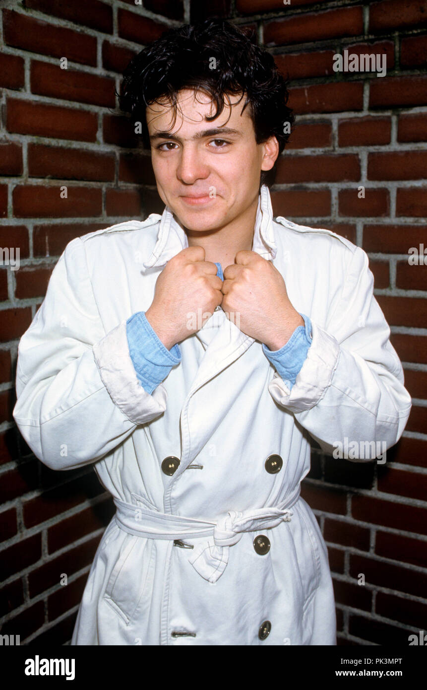 Nino De Angelo in April 1983 in Köln / Cologne. | usage worldwide Stock ...