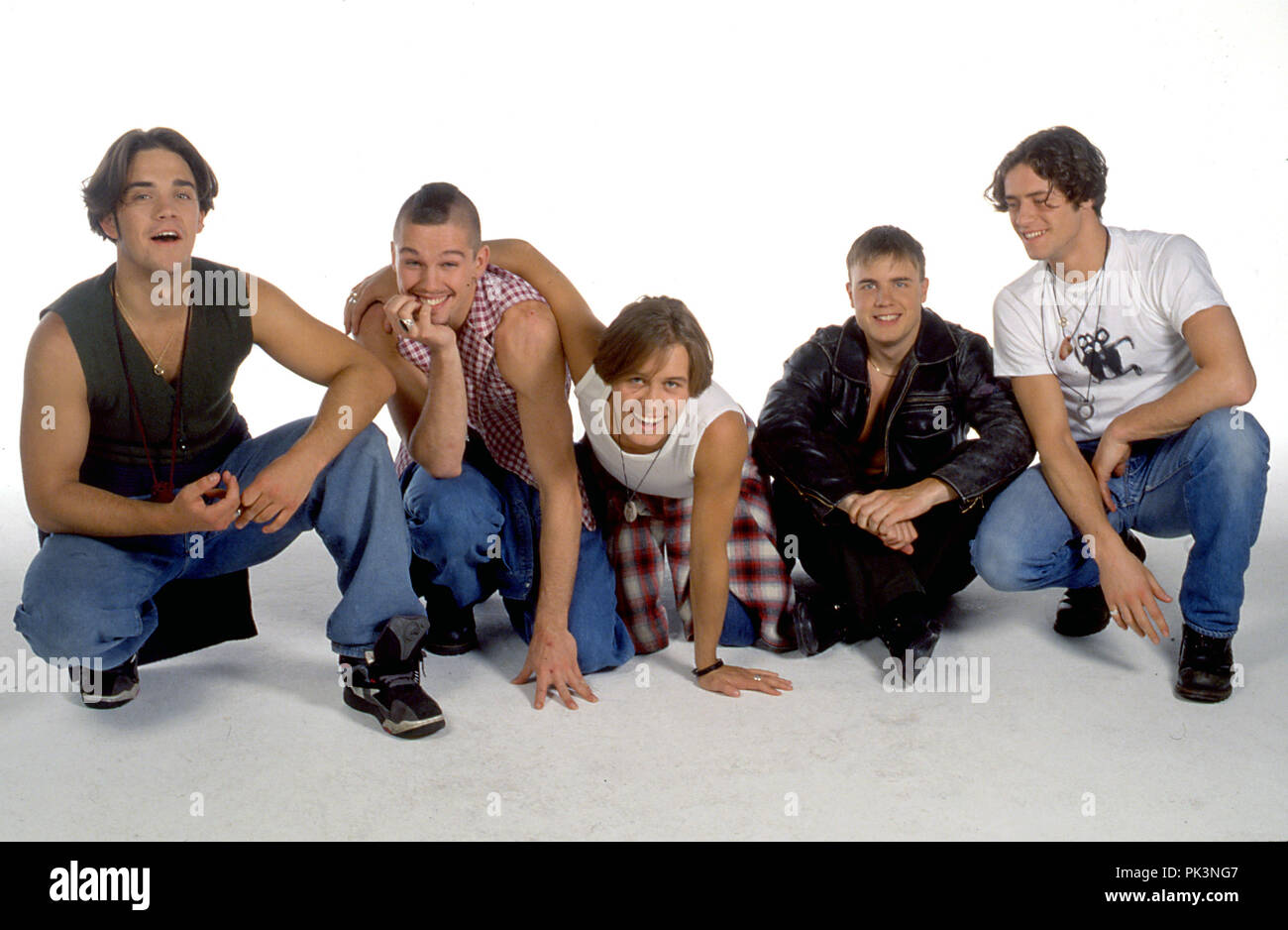 Take That in April 1993 in Munich | usage worldwide Stock Photo - Alamy