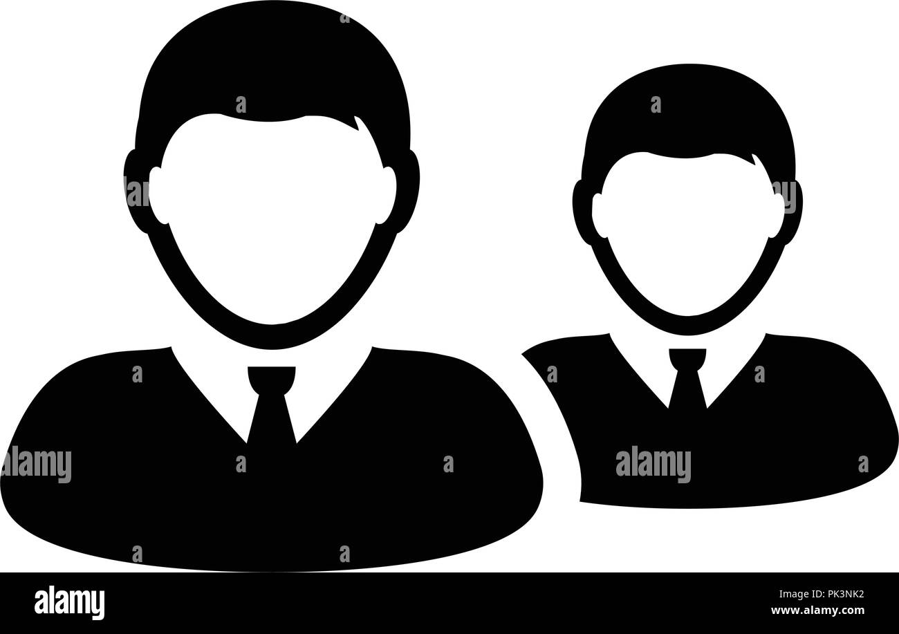 Business person icon vector female group of persons symbol avatar for ...