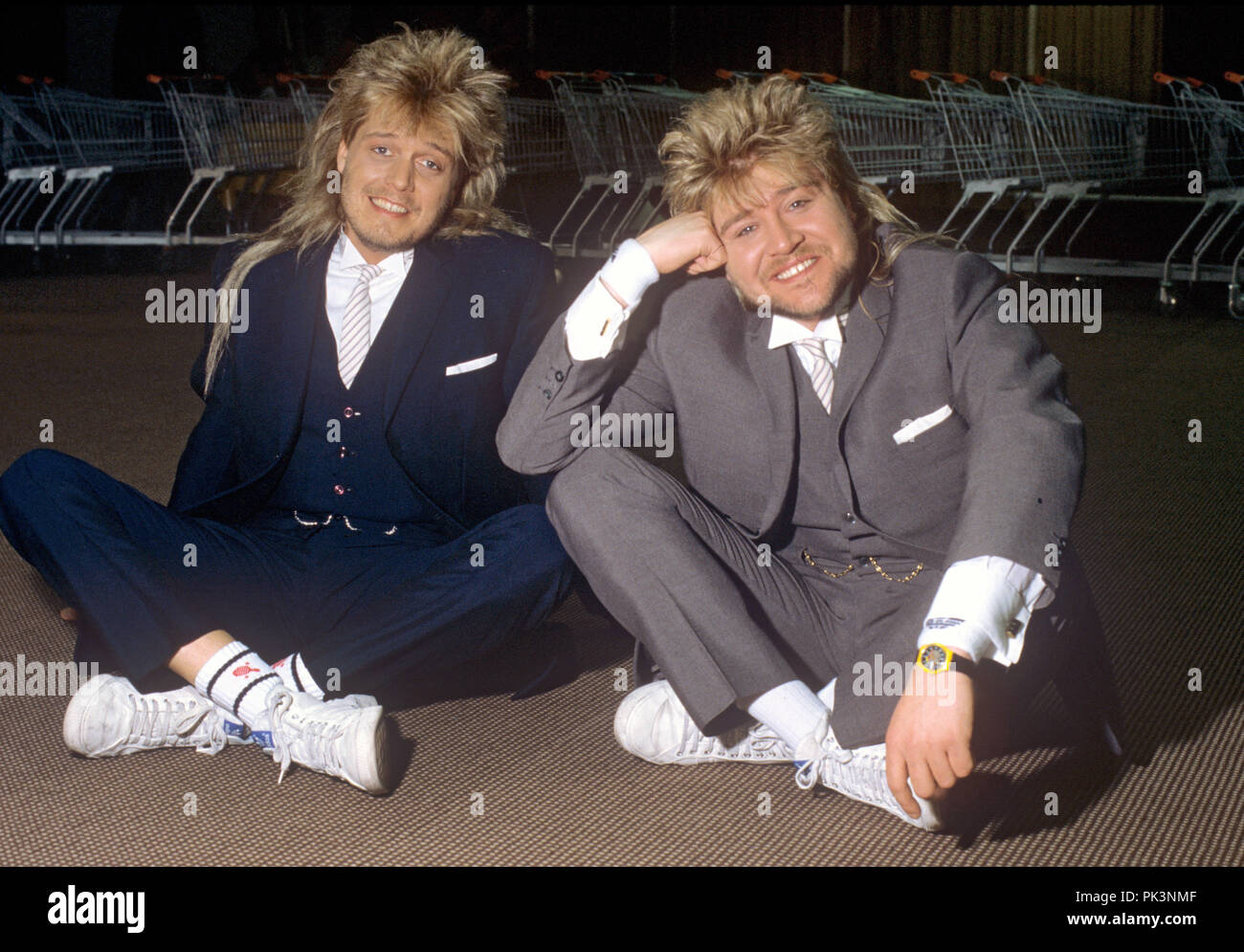 Bruce & Bongo in May 1986 in Hannover / Hanover. | usage worldwide ...