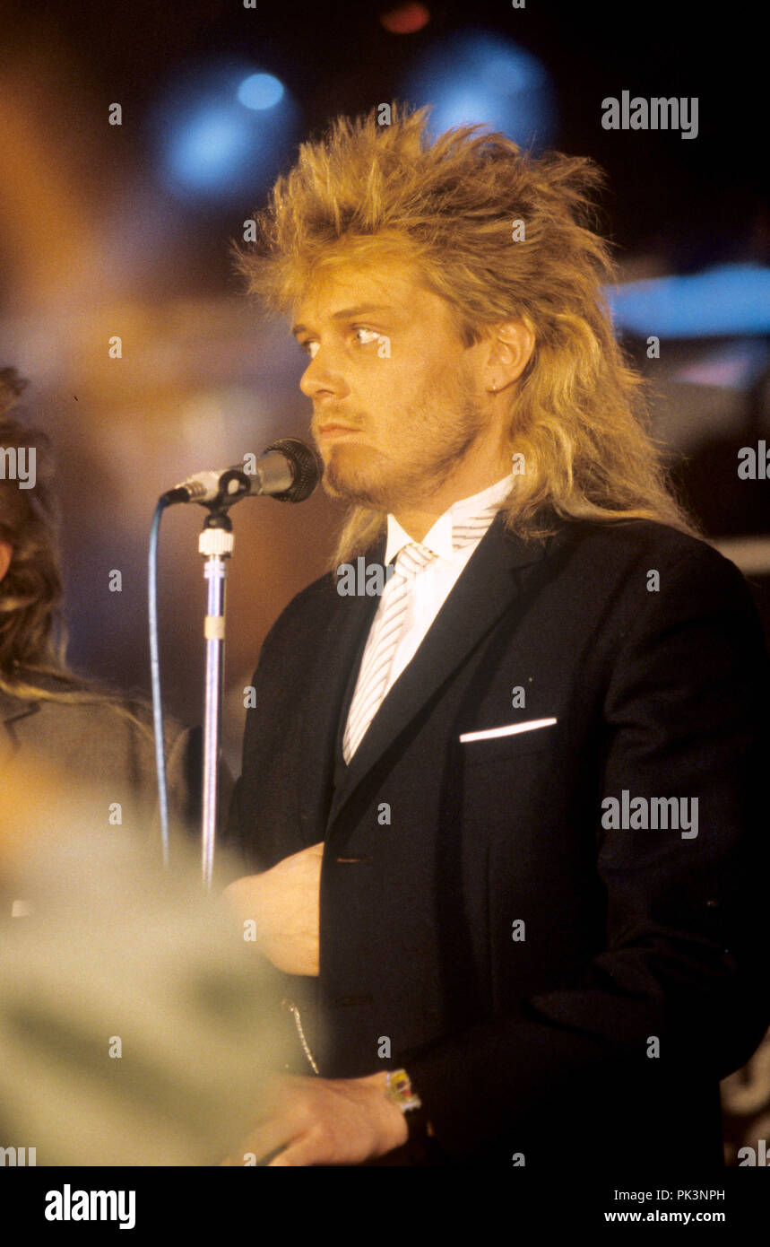 Bruce & Bongo in May 1986 in Hannover / Hanover. | usage worldwide ...