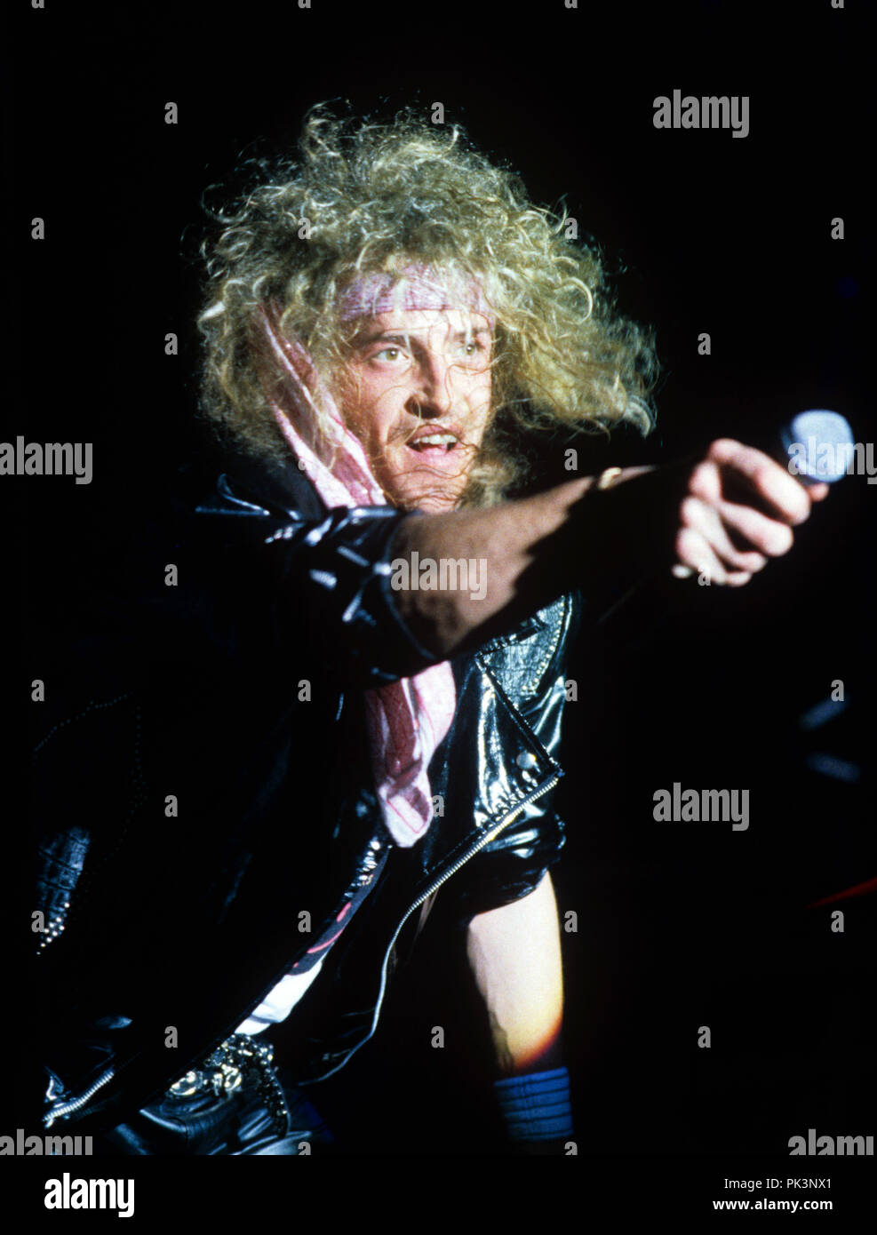 Bonfire on 19.01.1988 in Unterföhring. | usage worldwide Stock Photo ...