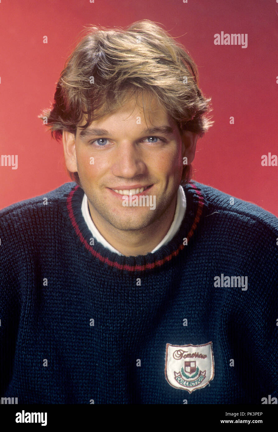 Kai Böcking on 16.12.1987 in München / Munich. | usage worldwide Stock ...