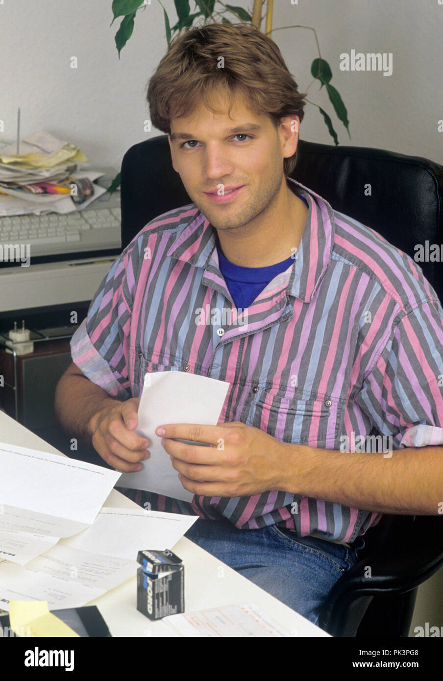 Kai Böcking on 23.06.1988 in München/ Munich. | usage worldwide Stock ...