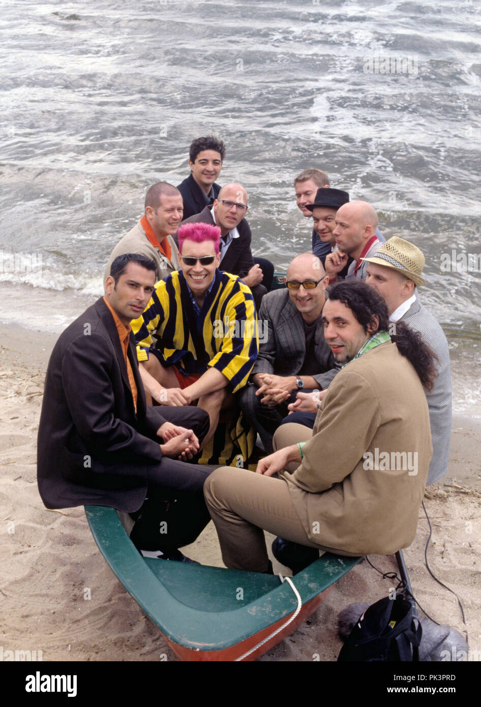 The Busters (mit Sänger Farin Urlaub) on 29.05.2000 in Potsdam. | usage ...