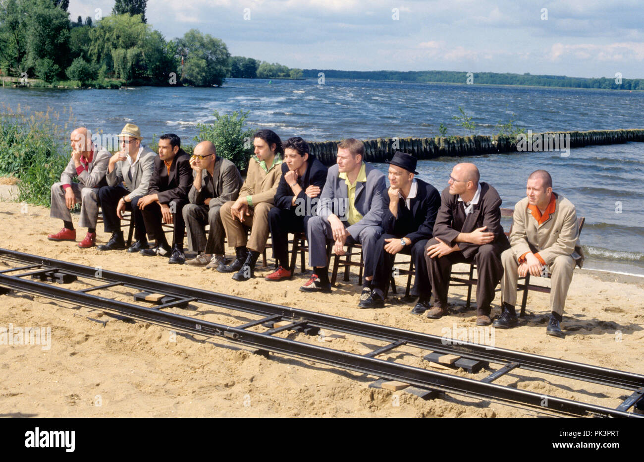 The Busters (mit Sänger Farin Urlaub) on 29.05.2000 in Potsdam. | usage ...