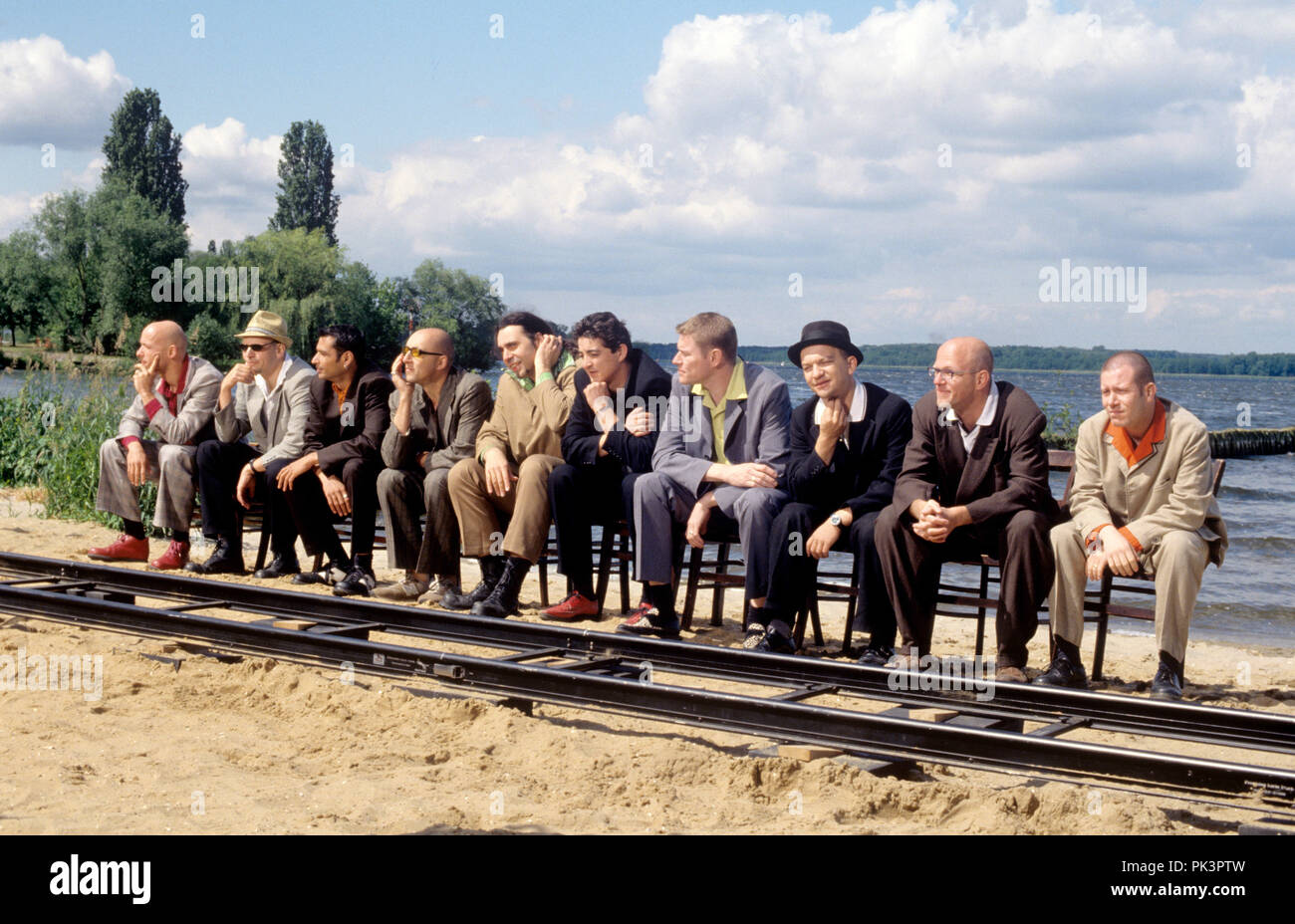The Busters (mit Sänger Farin Urlaub) on 29.05.2000 in Potsdam. | usage ...