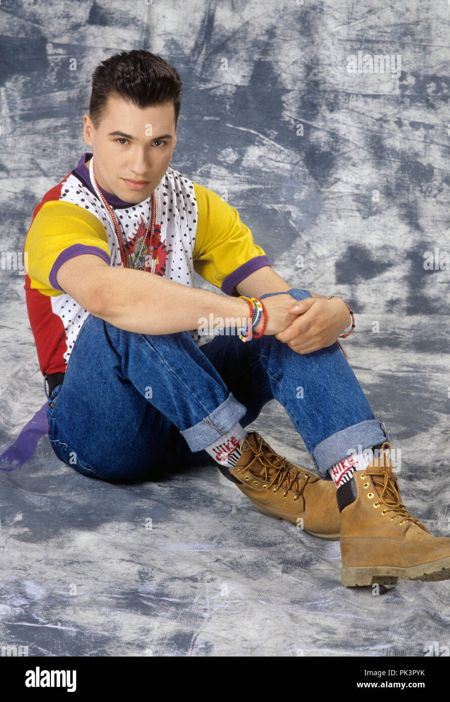 Nathan Moore (Brother Beyond) on 07.04.1989 in London. | usage ...