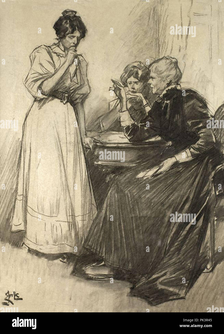 Henningsen Erik - a Repremand Stock Photo - Alamy