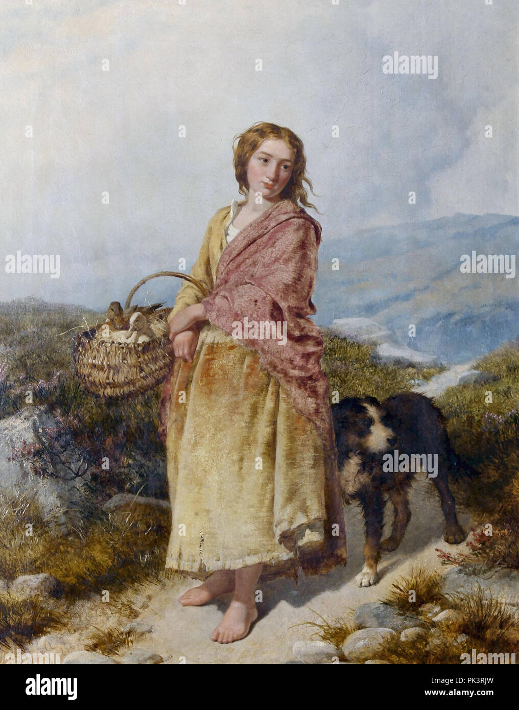 Henzell Isaac - on the Way to Market Stock Photo - Alamy