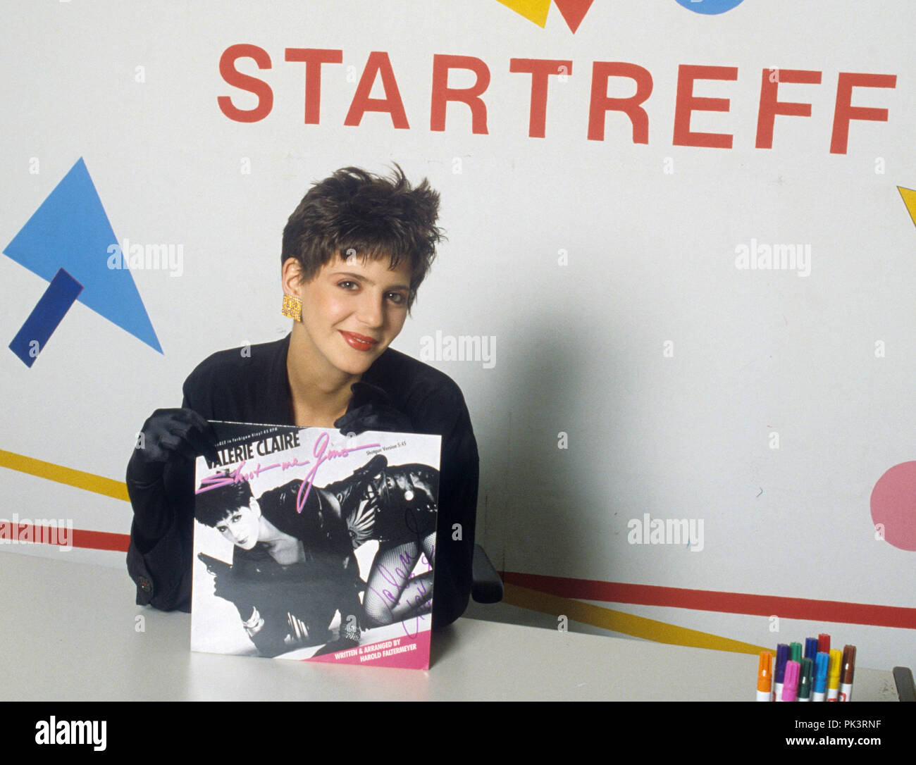 Valerie Claire on 31.10.1985 in München / Munich. | usage worldwide ...