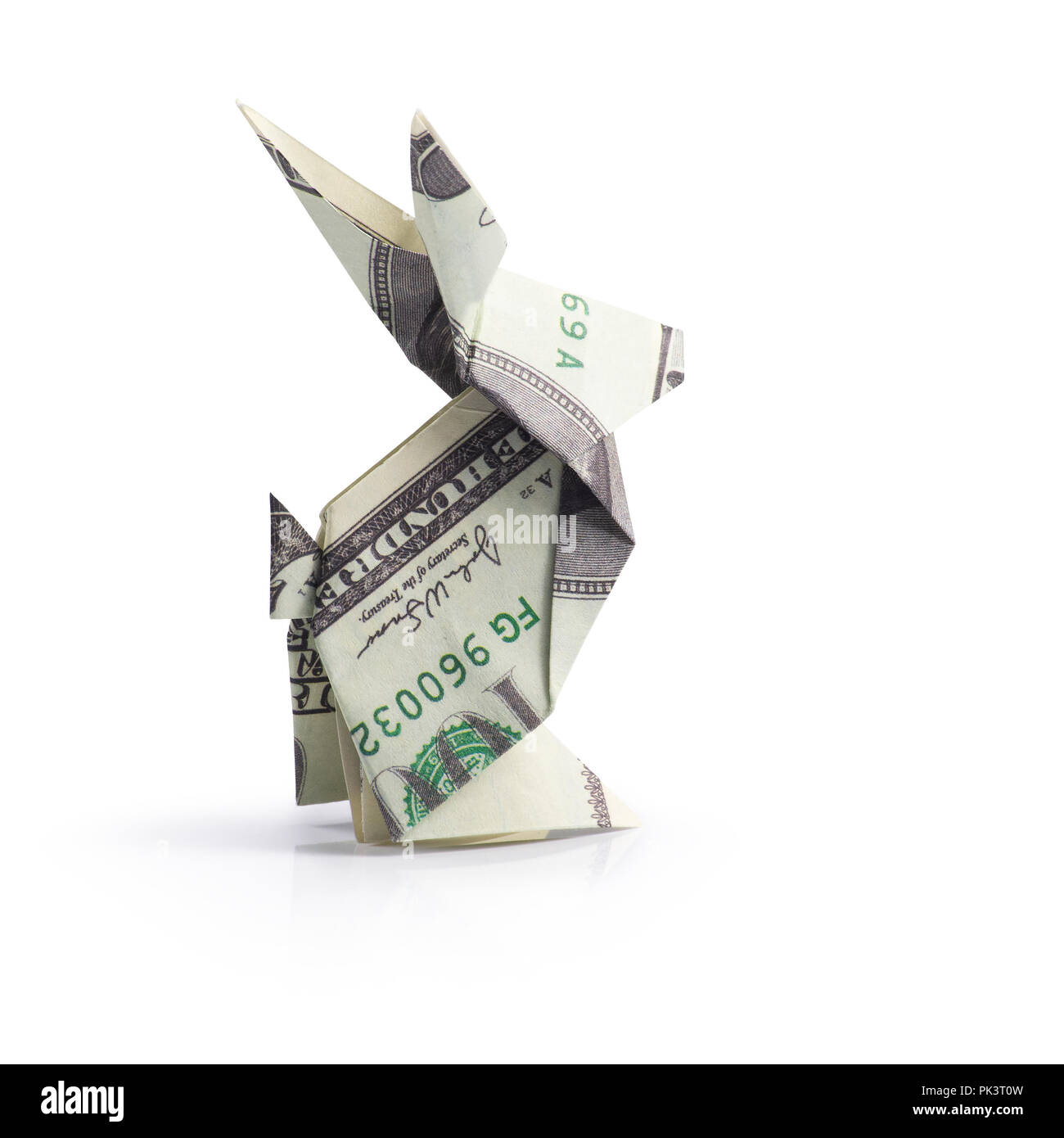 Origami rabbit hi-res stock photography and images - Alamy