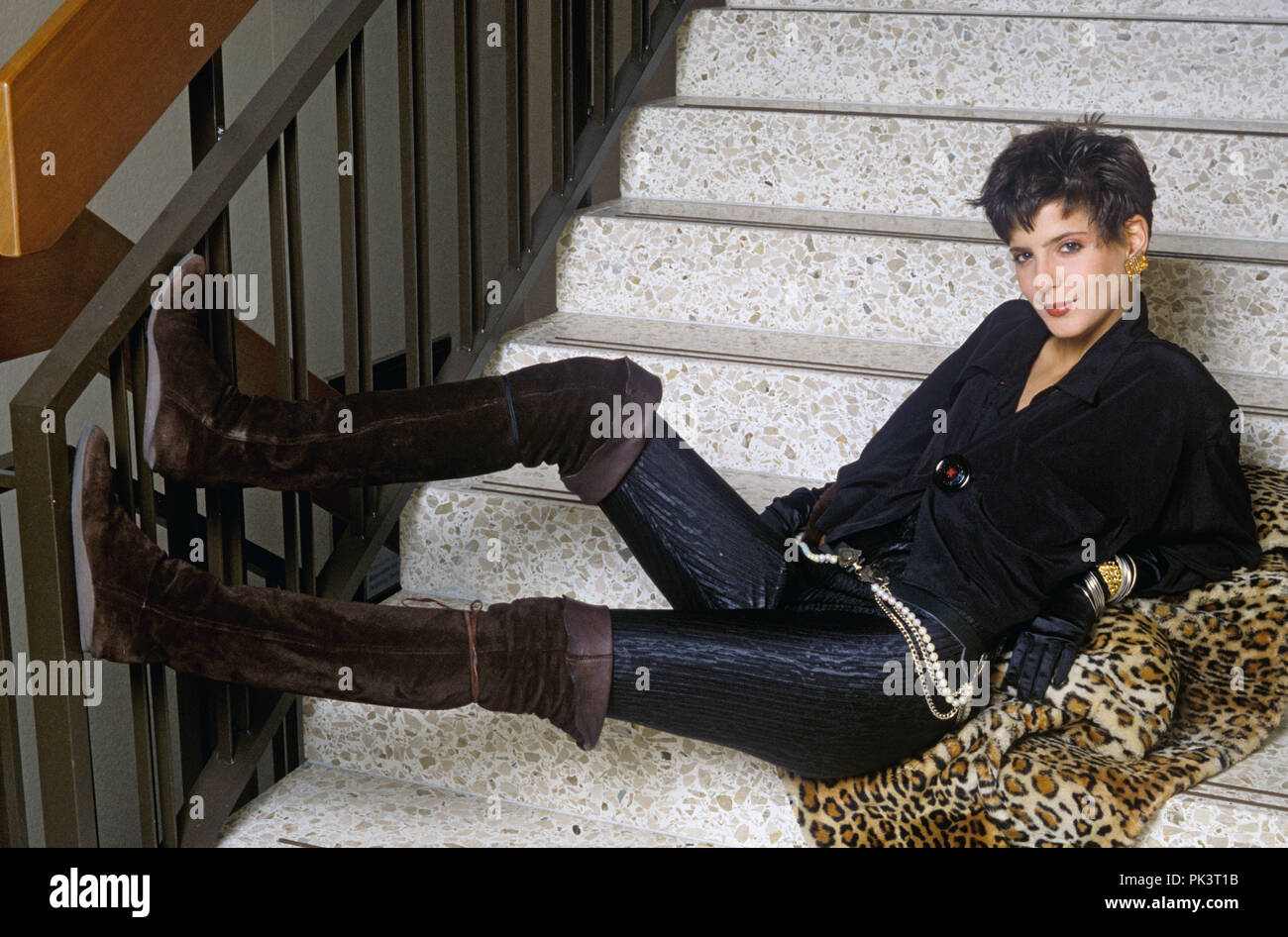 Valerie Claire on 31.10.1985 in München / Munich. | usage worldwide ...