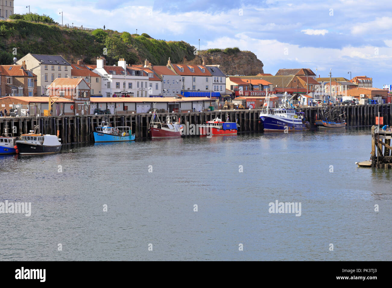 Whitby fishing boats hi-res stock photography and images - Alamy