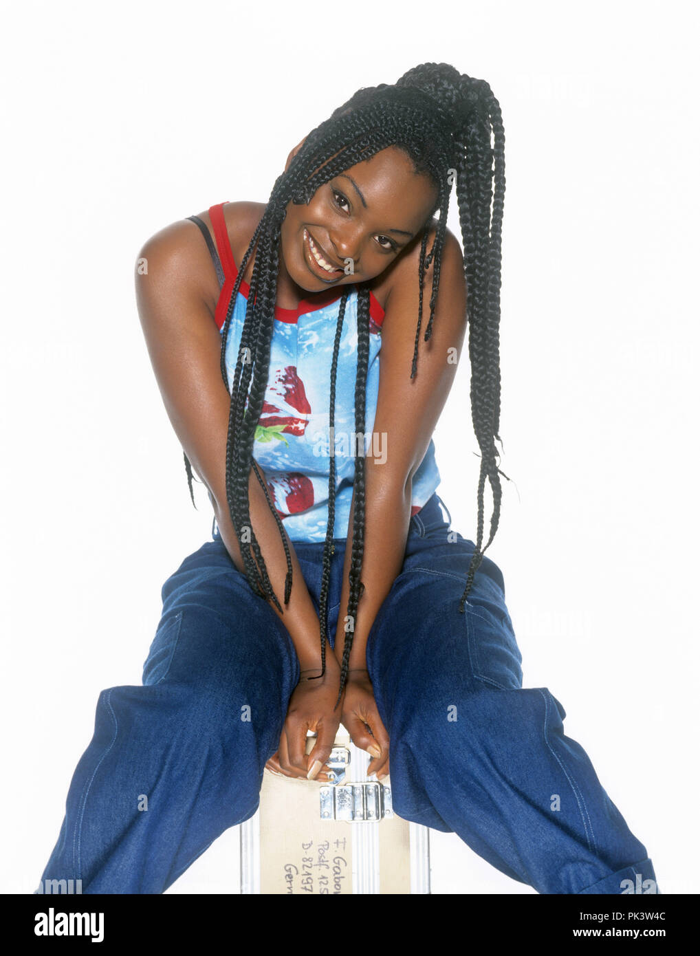 Cleopatra (Zainam Higgins) on 05.03.1998 in München / Munich. | usage ...