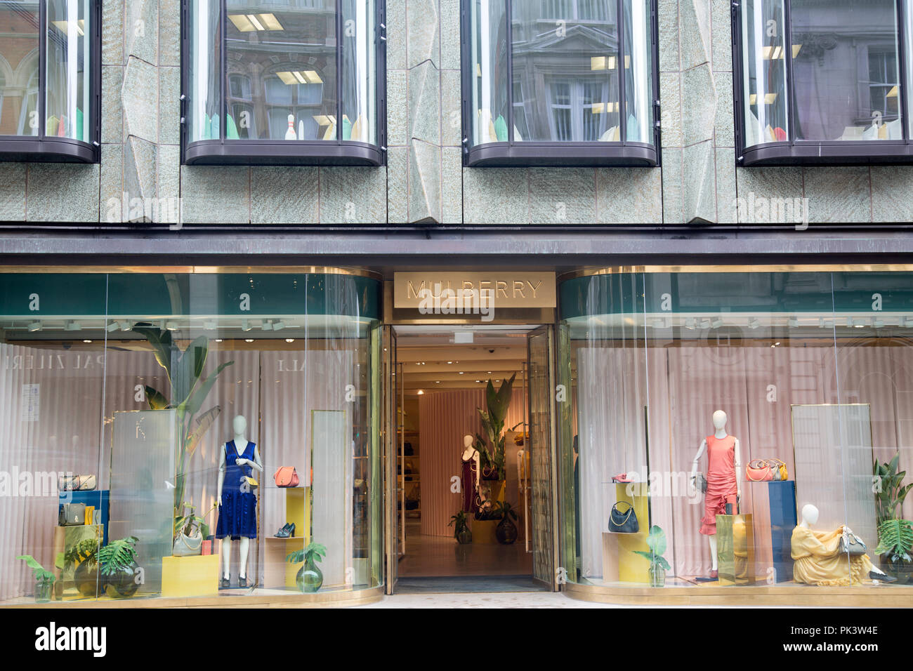 Mulberry Store; New Bond Street; London; England; UK Stock Photo - Alamy