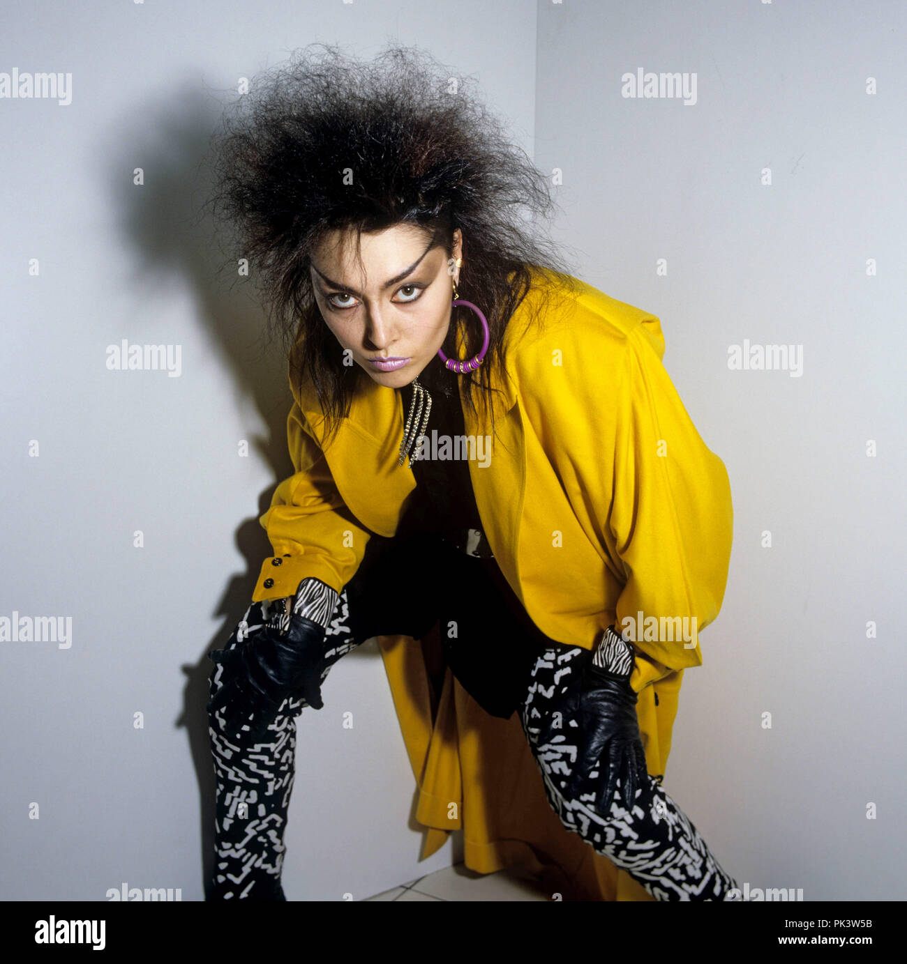Dalbello on 07.11.1985 in Lippstadt. | usage worldwide Stock Photo - Alamy