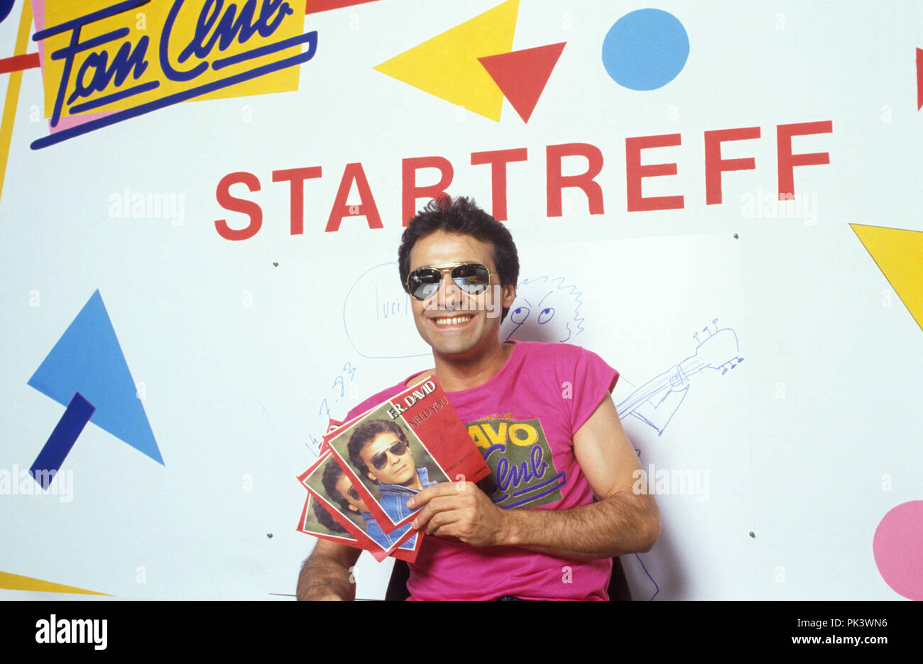 F. R. David on 14.07.1983 in München / Munich. | usage worldwide Stock ...