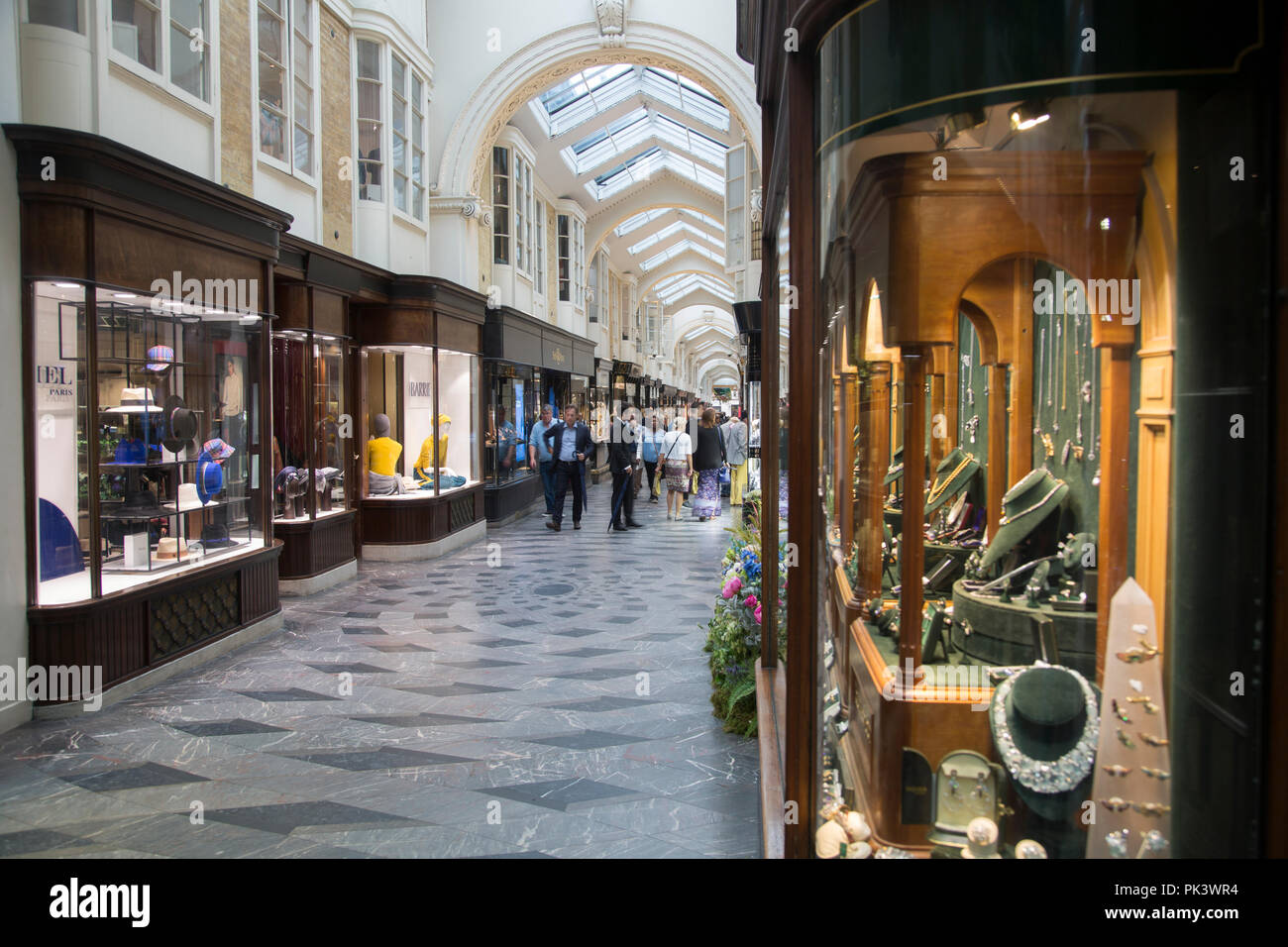 Shops in Burlington Arcade; London; England; UK Stock Photo - Alamy