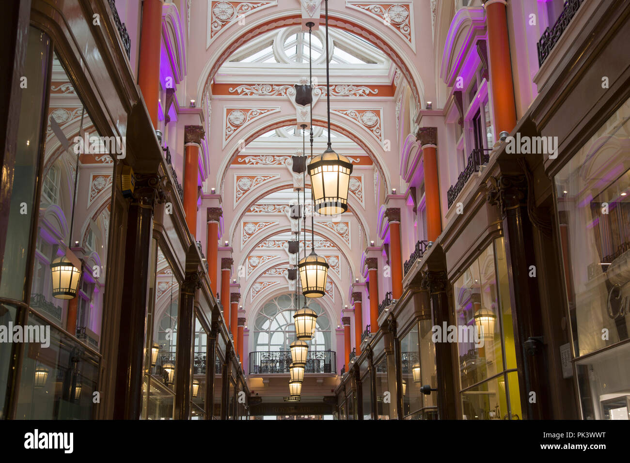 Royal Arcade; London; England; UK Stock Photo - Alamy