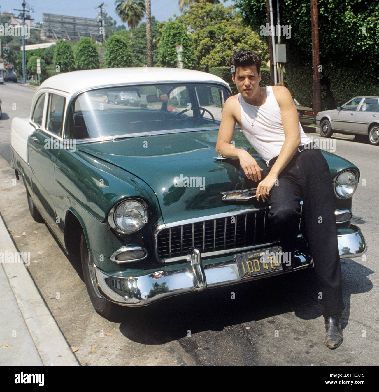 Peter Dobson in April 1989 in Los Angeles. | usage worldwide Stock ...