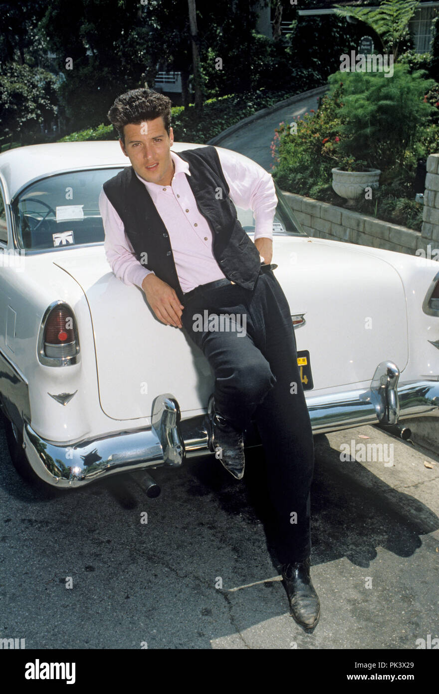 Peter Dobson in April 1989 in Los Angeles. | usage worldwide Stock ...