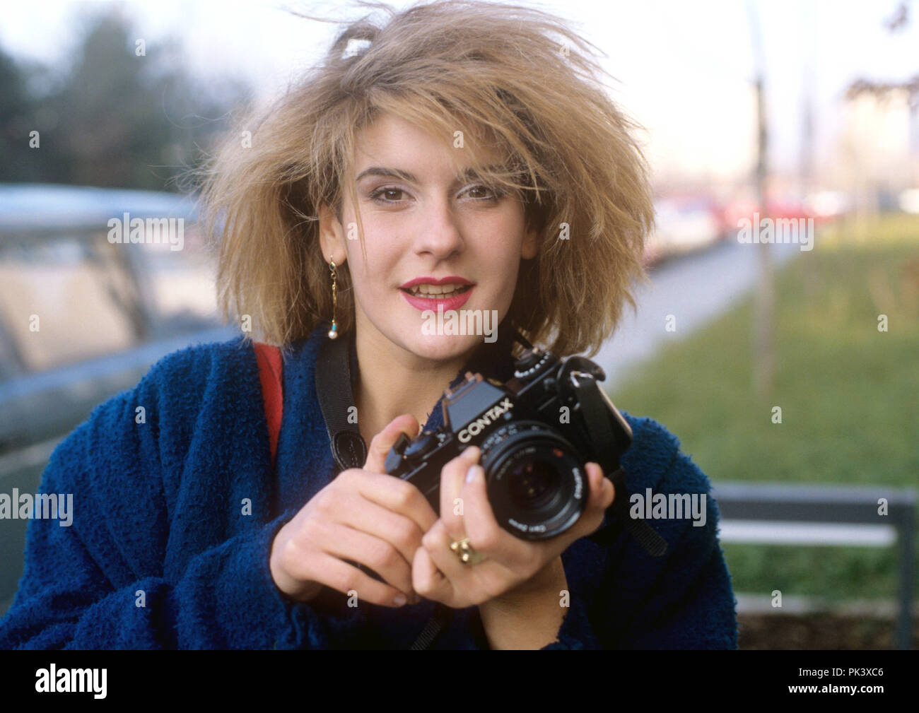 Valerie Dore on 12.12.1984 in München / Munich. | usage worldwide Stock ...