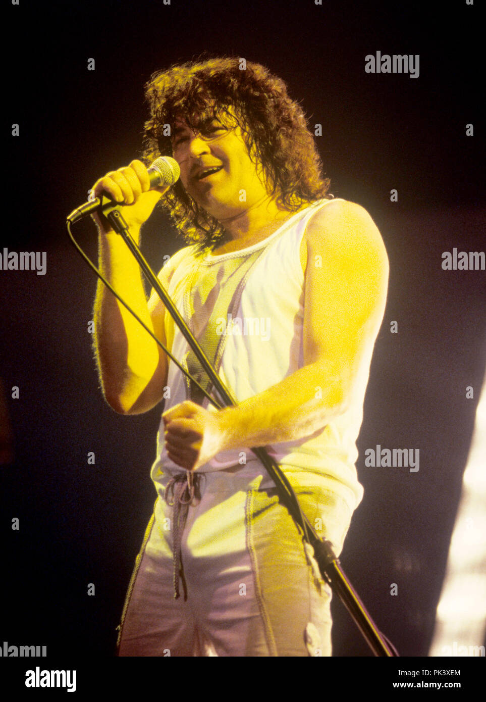 Ian Gillan (Deep Purple) on 17.02.1987 in München / Munich. | usage ...