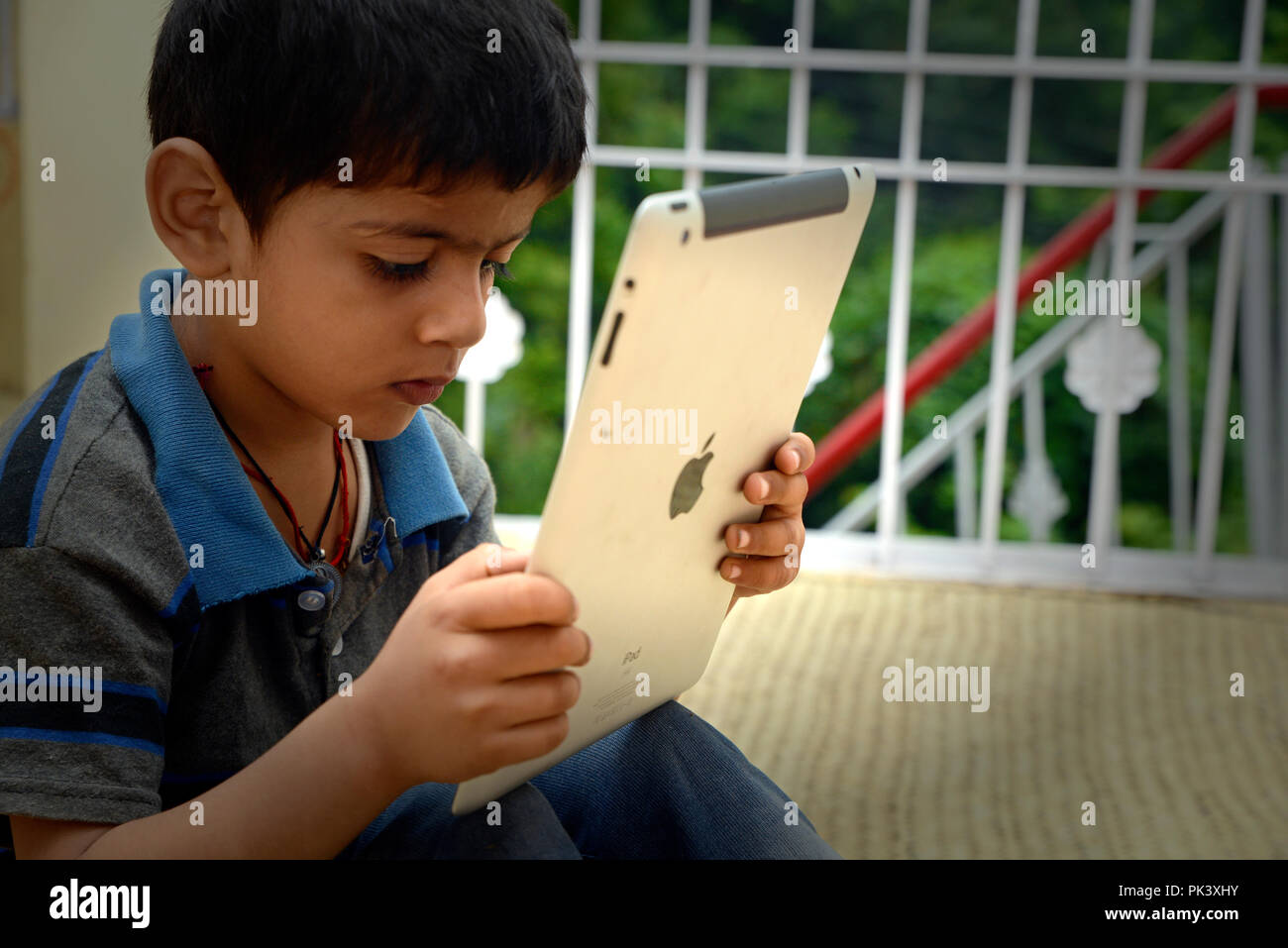 Child name apple hi-res stock photography and images - Alamy