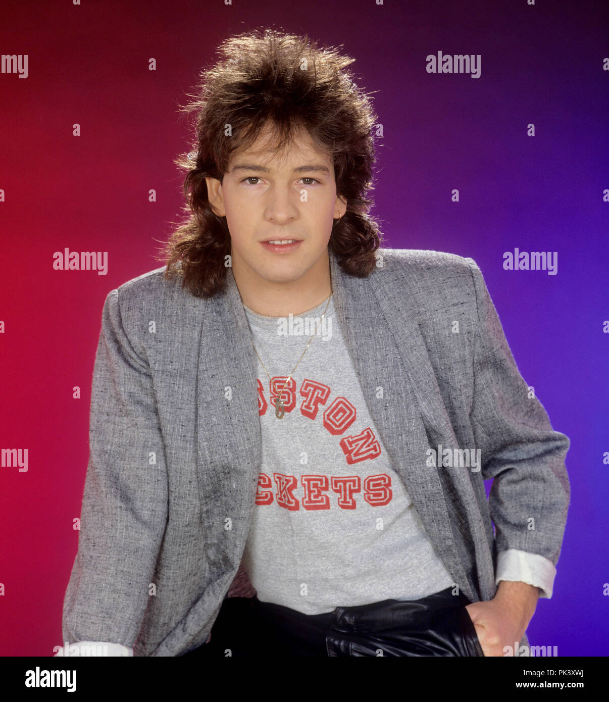 Glass Tiger on 27.11.1986 in München / Munich. | usage worldwide Stock ...