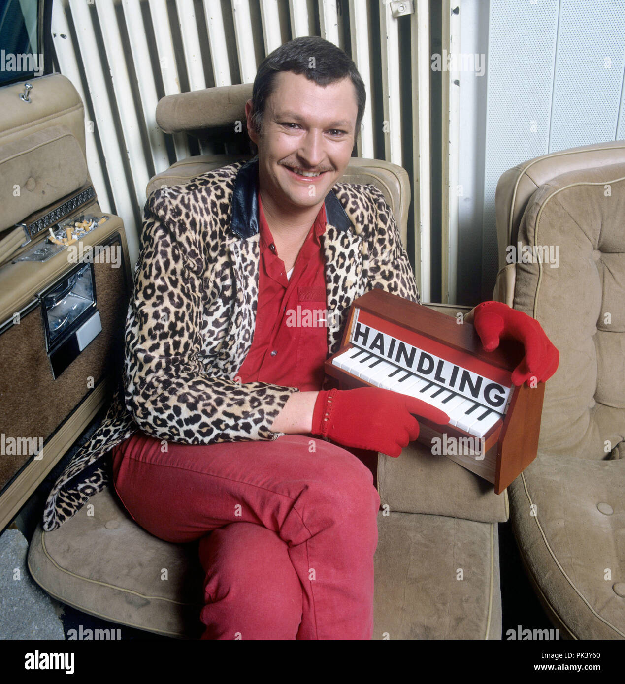 Hans-Jürgen Buchner (Haindling) in March 1984. | usage worldwide Stock ...