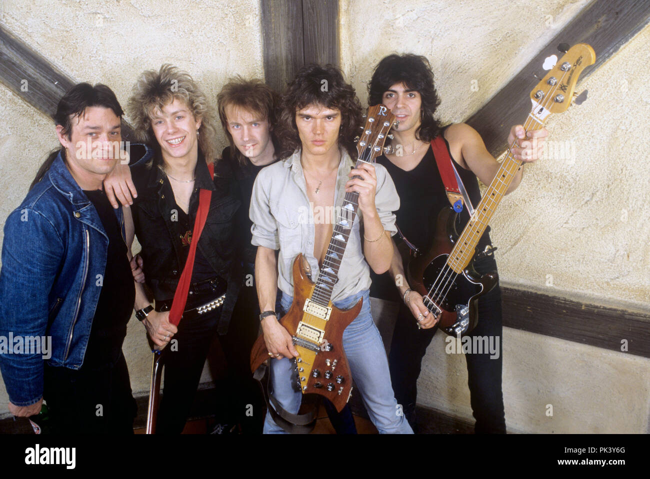 Robin George (Bandmitglied) on 29.04.1985. | usage worldwide Stock ...