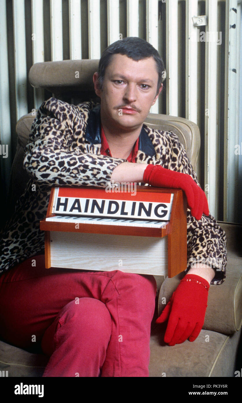 Hans-Jürgen Buchner (Haindling) in March 1984. | usage worldwide Stock ...