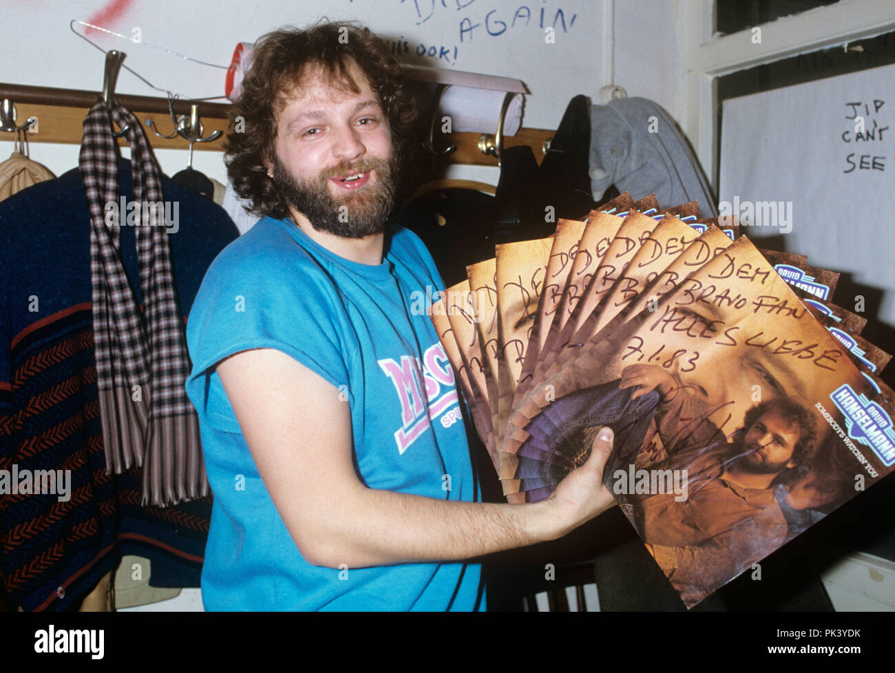 David Hanselmann 1983. | usage worldwide Stock Photo - Alamy
