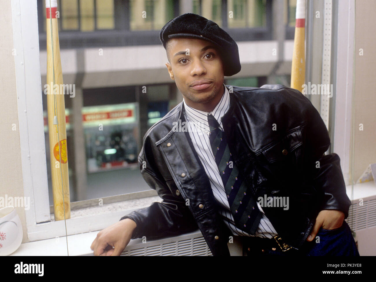 Glen Goldsmith on 17.03.1988 in London. | usage worldwide Stock Photo ...