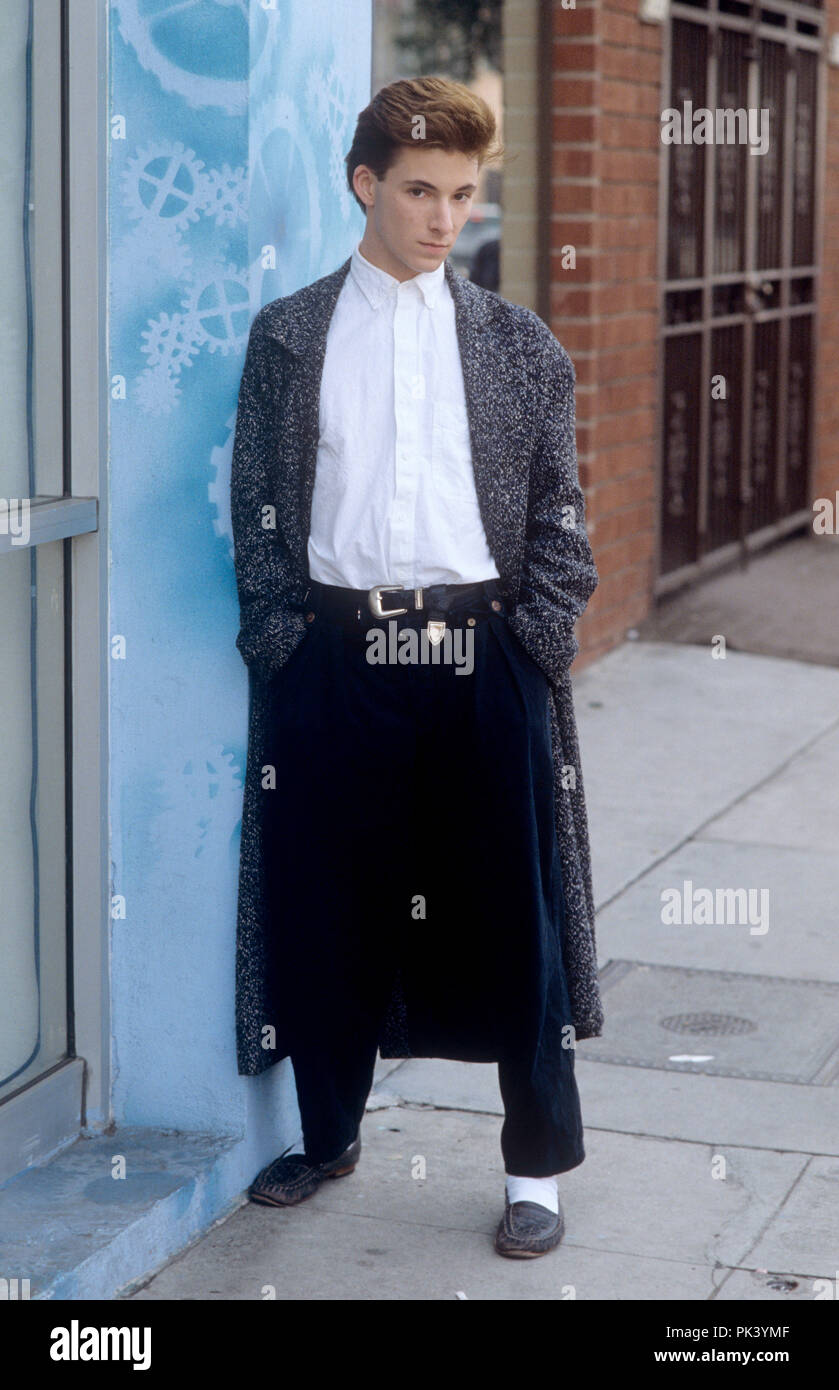 Noah Hathaway on 18.02.1989 in Los Angeles. | usage worldwide Stock ...