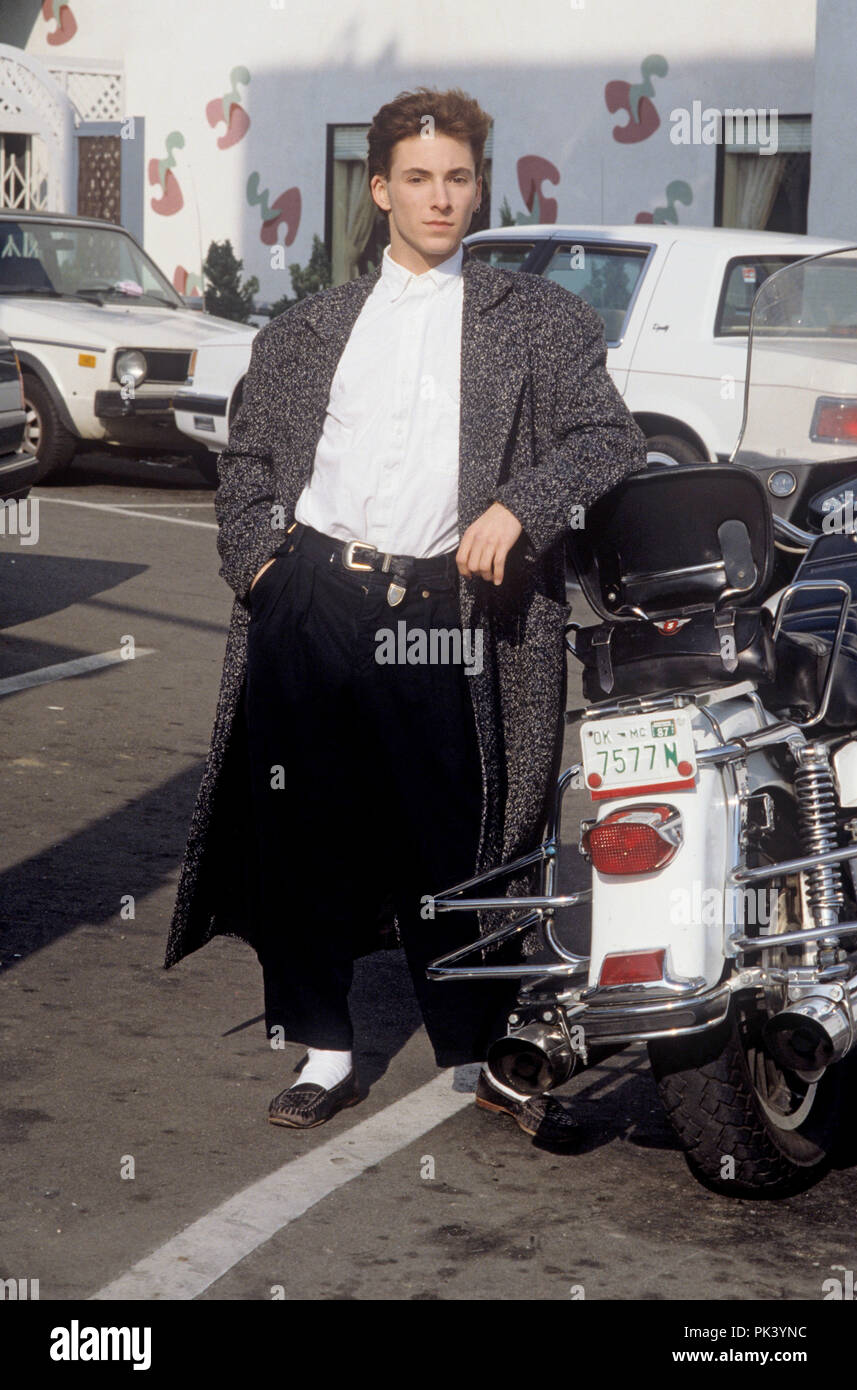 Noah Hathaway on 18.02.1989 in Los Angeles. | usage worldwide Stock ...