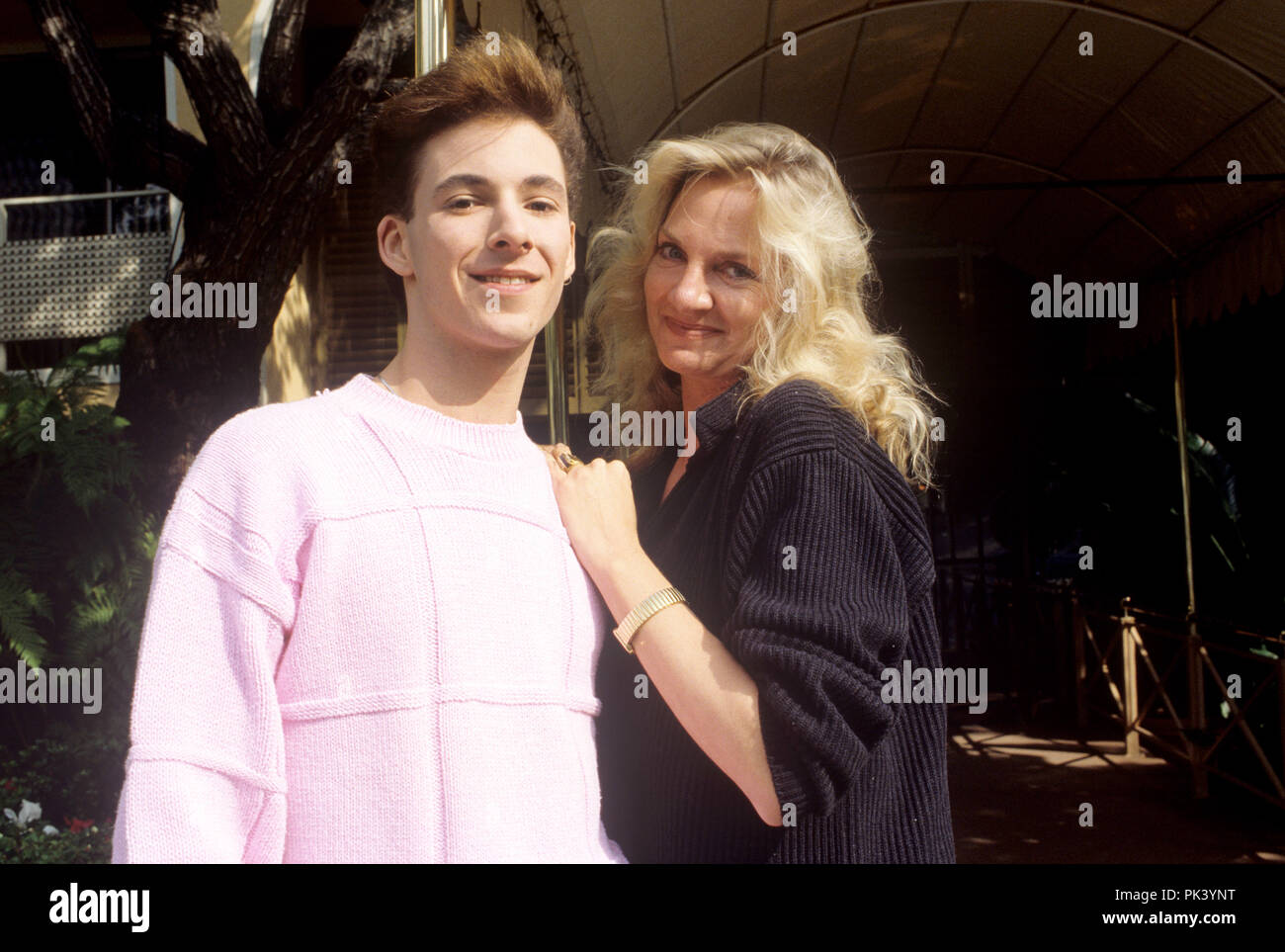 Noah Hathaway on 18.02.1989 in Los Angeles. | usage worldwide Stock ...