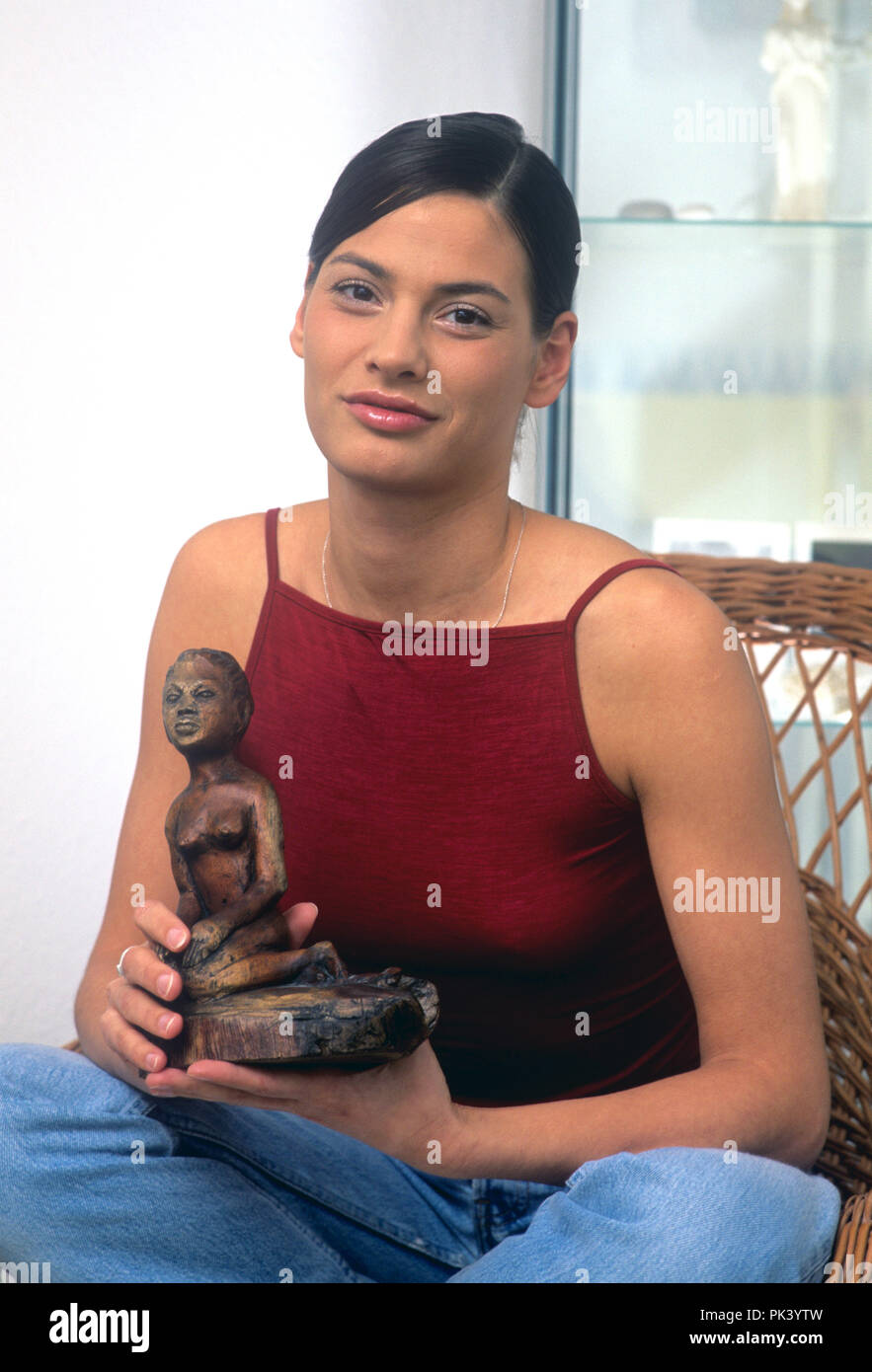 Patricia Günther on 23.04.2001 in Berlin. | usage worldwide Stock Photo ...