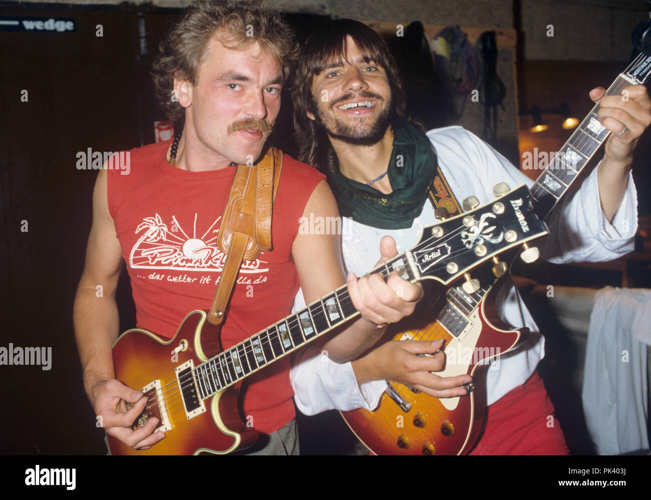 Grobschnitt in July 1982. | usage worldwide Stock Photo - Alamy