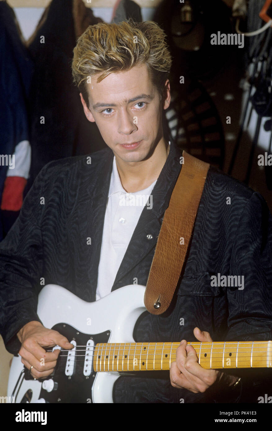 Nick Heyward on 06.12.1984 in München / Munich. | usage worldwide Stock ...
