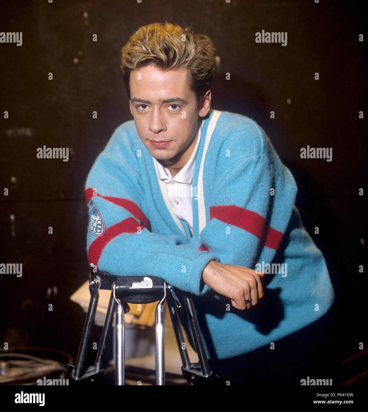 Nick Heyward on 06.12.1984 in München / Munich. | usage worldwide Stock ...